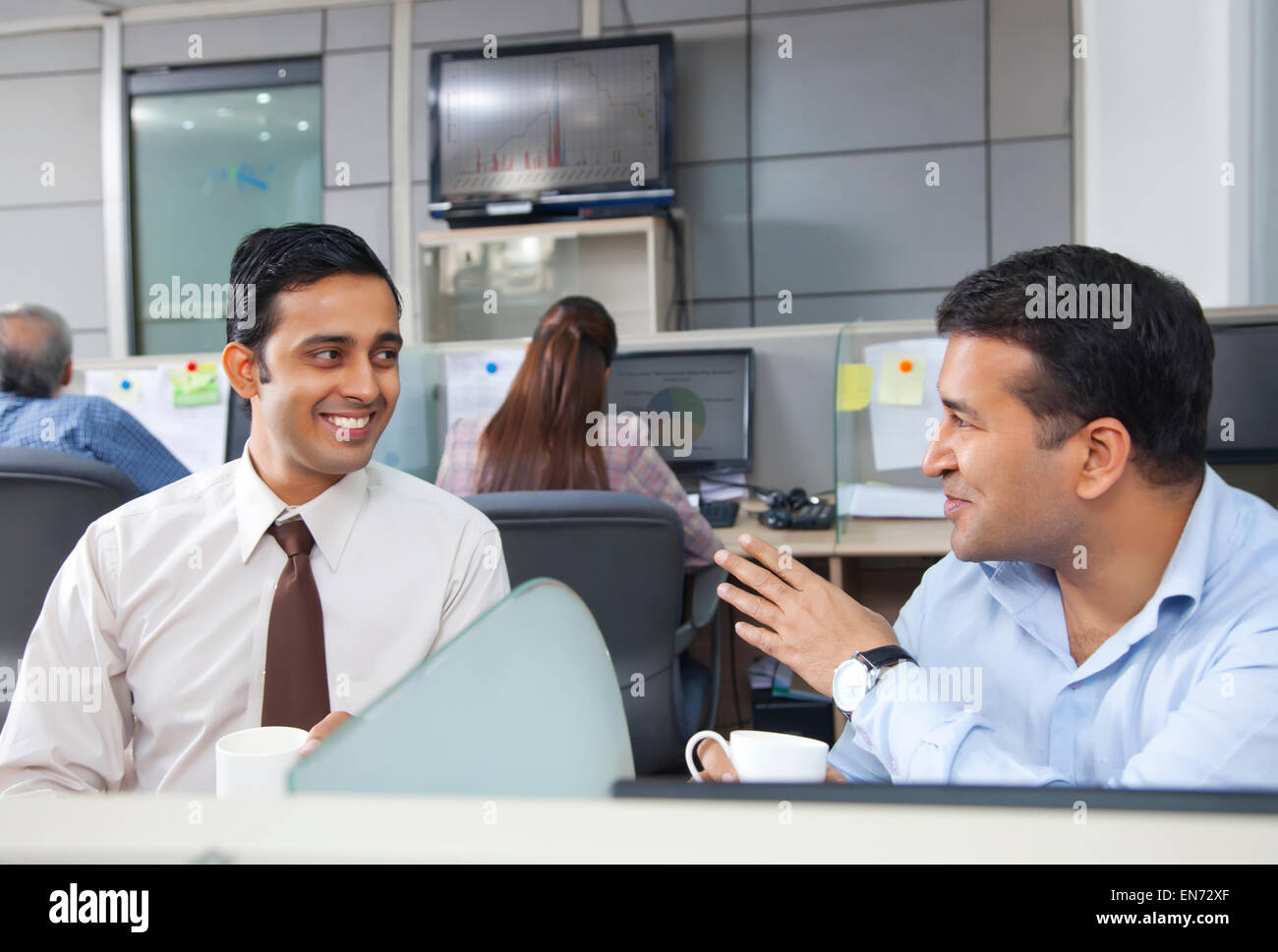 Indian male office worker hi-res stock photography and images - Alamy