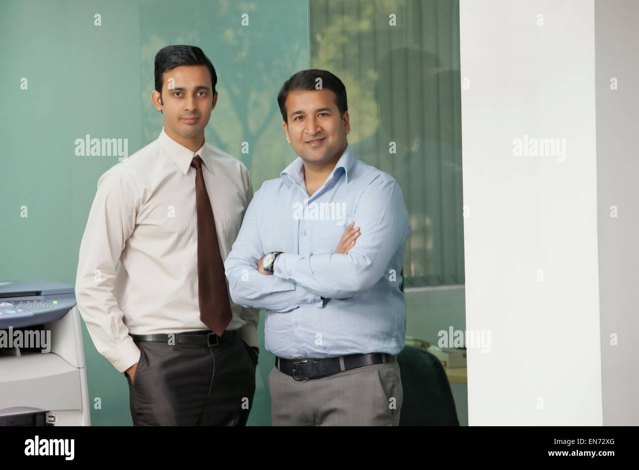 Indian male office worker hi-res stock photography and images - Alamy