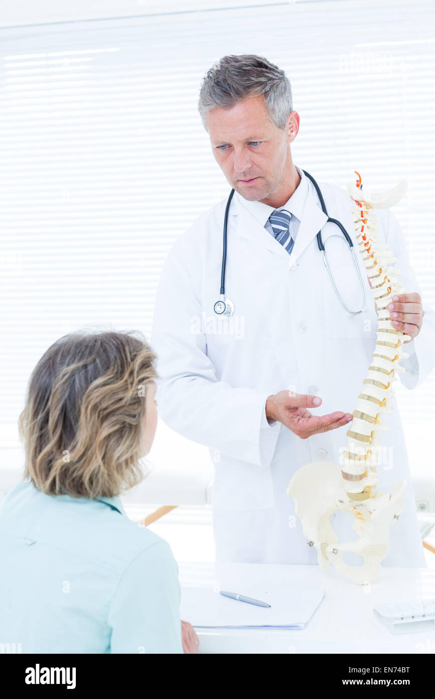 Doctor having conversation with his patient Stock Photo - Alamy