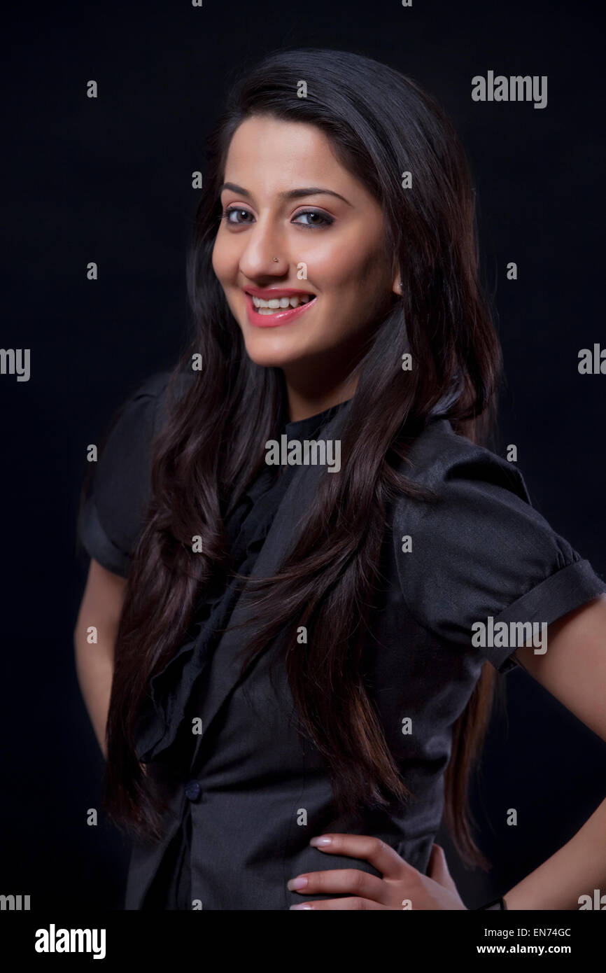 Portrait of a corporate woman Stock Photo - Alamy