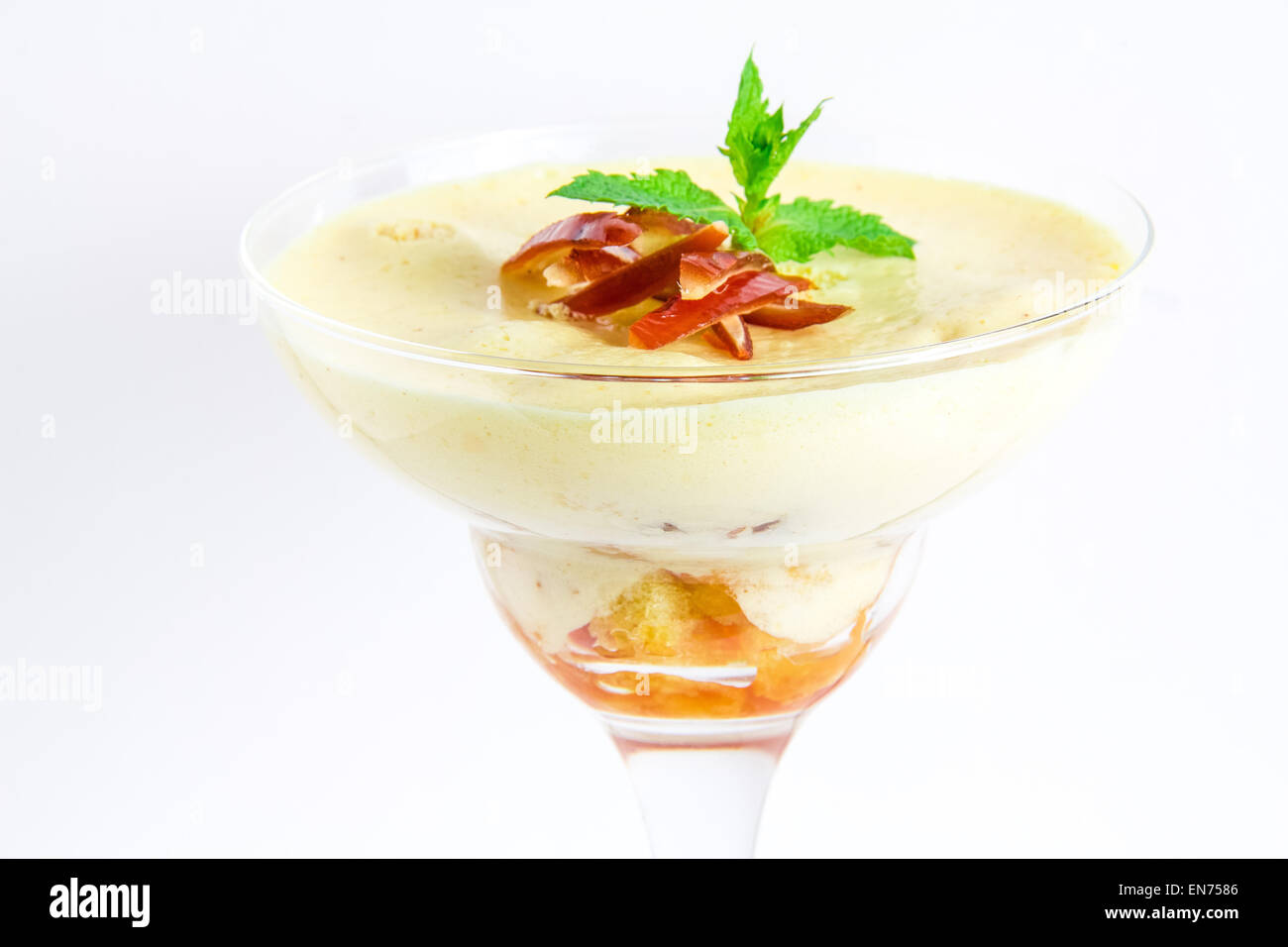 Tasty dessert - mousse Stock Photo - Alamy