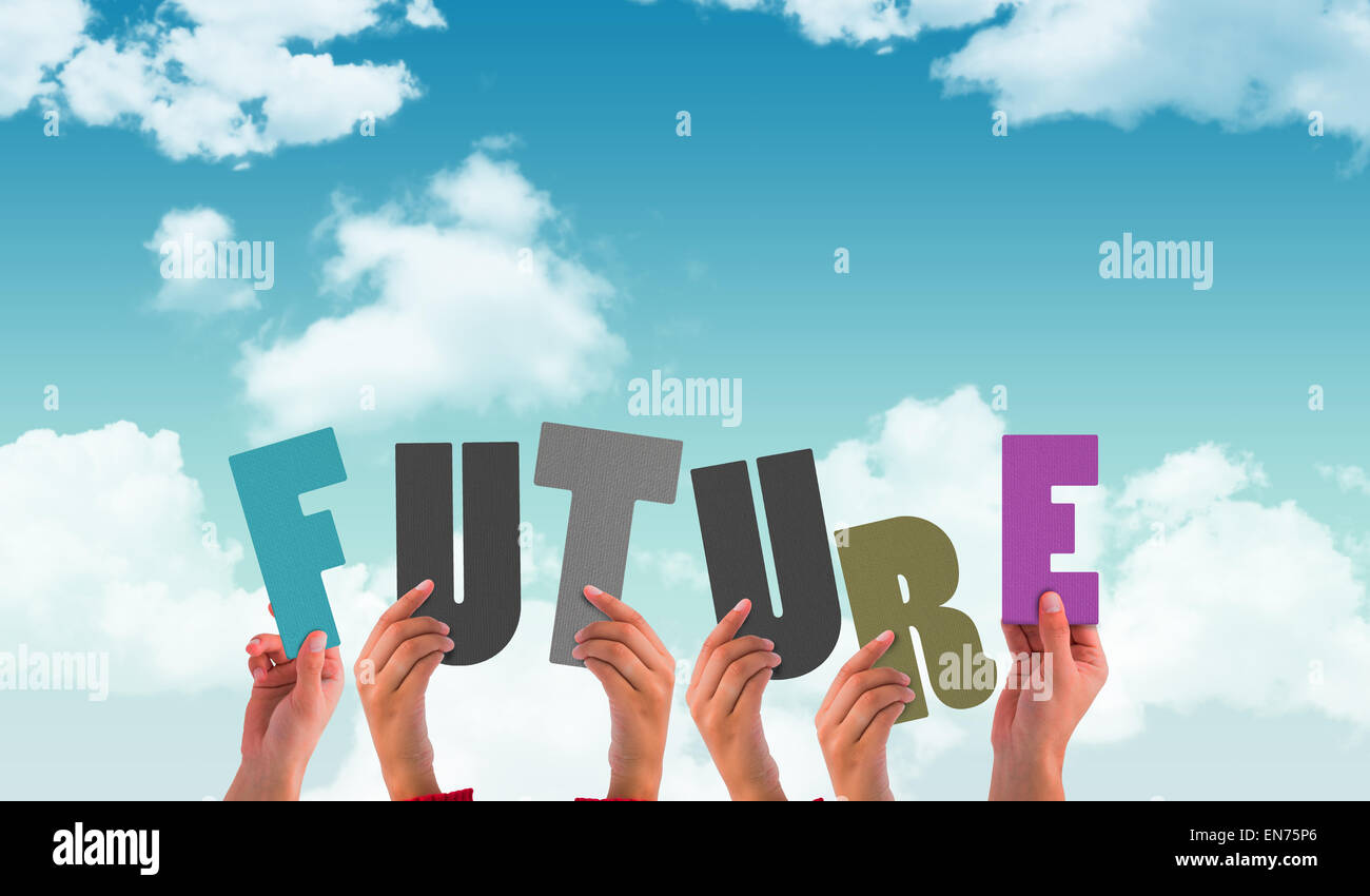 Our future your hands hi-res stock photography and images - Alamy