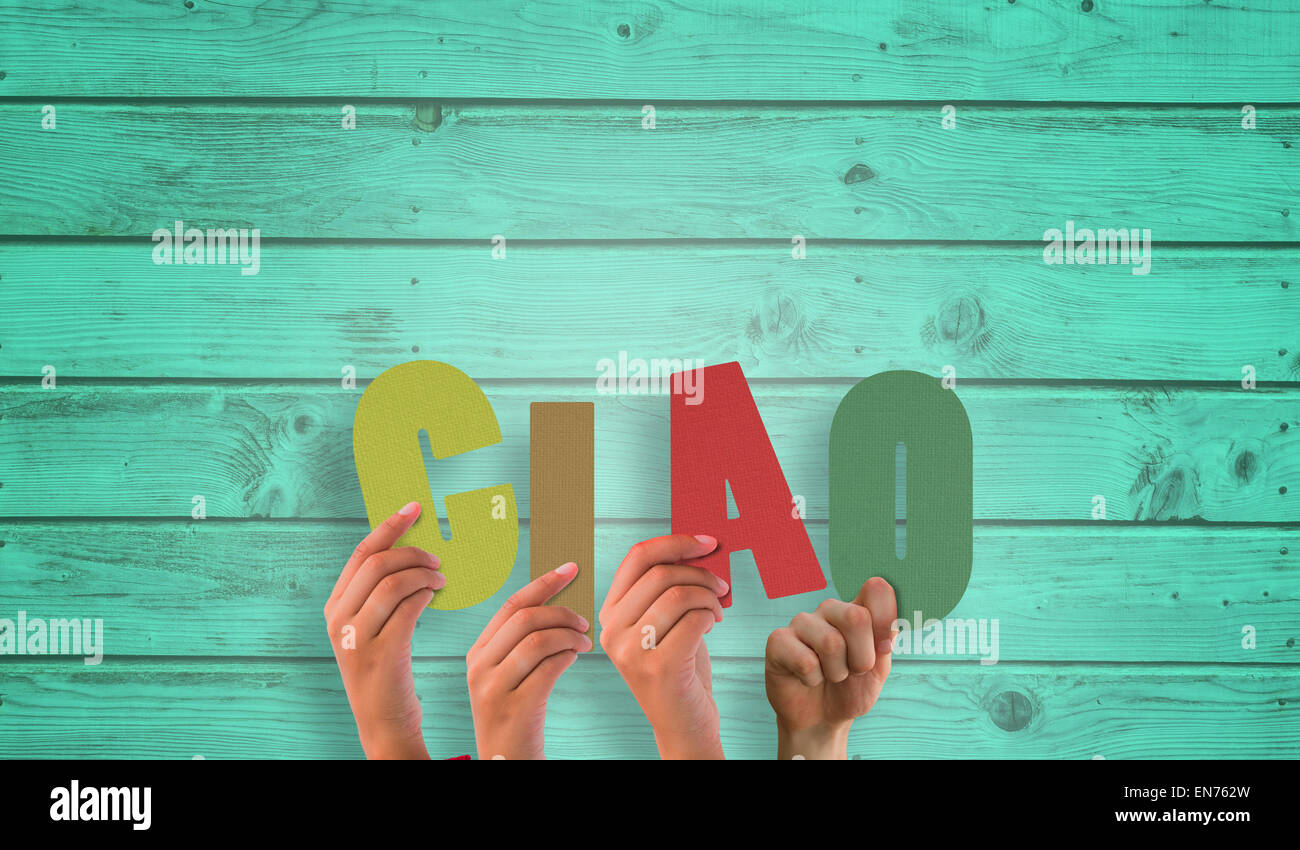 Ciao hi-res stock photography and images - Alamy