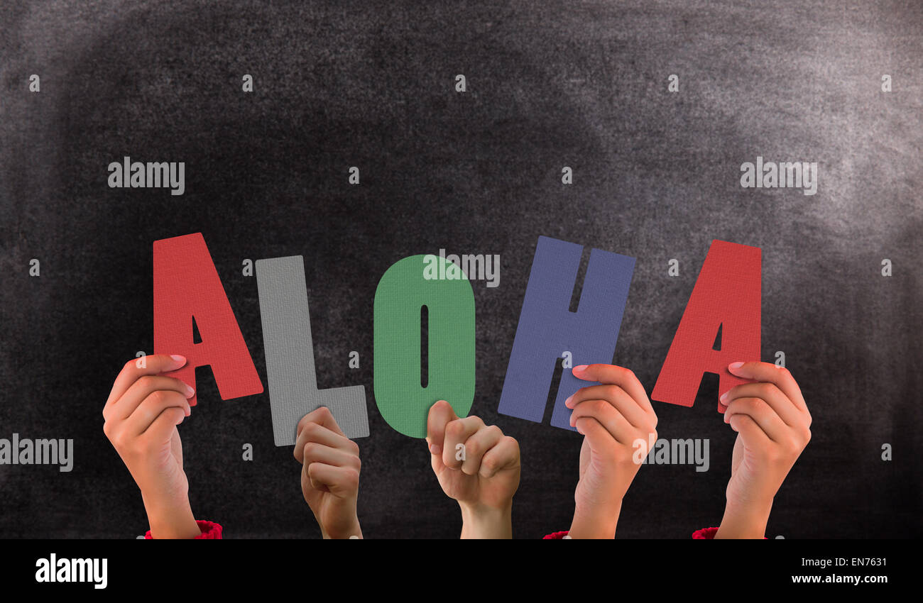 Aloha hi-res stock photography and images - Alamy