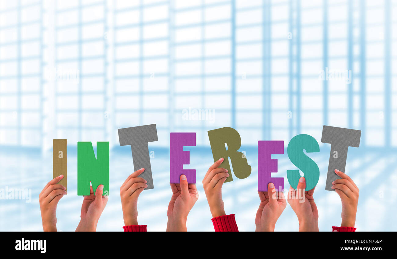 Interest letters hi-res stock photography and images - Alamy