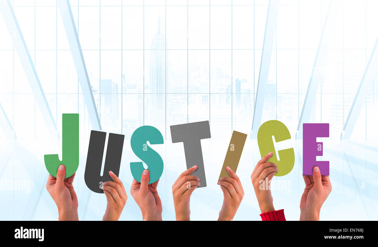 Justice hands hi-res stock photography and images - Alamy