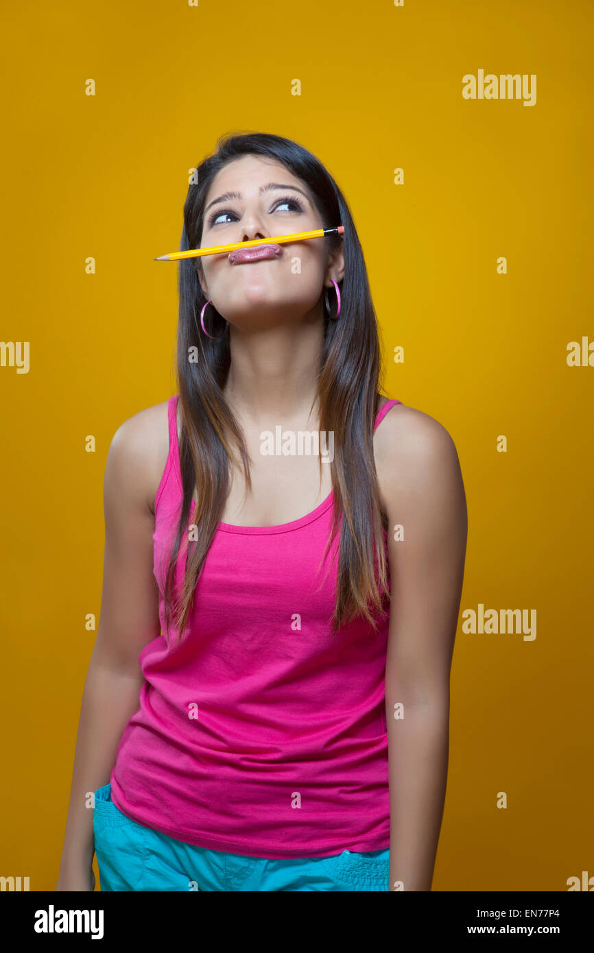 Nose wrinkling hi-res stock photography and images - Alamy