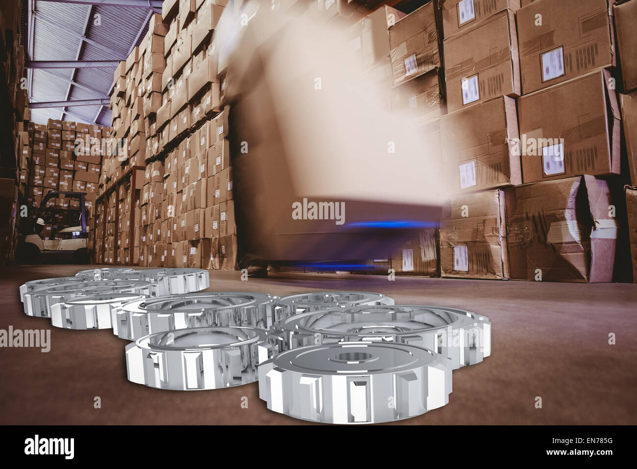 Cardboard with wheels hi-res stock photography and images - Alamy