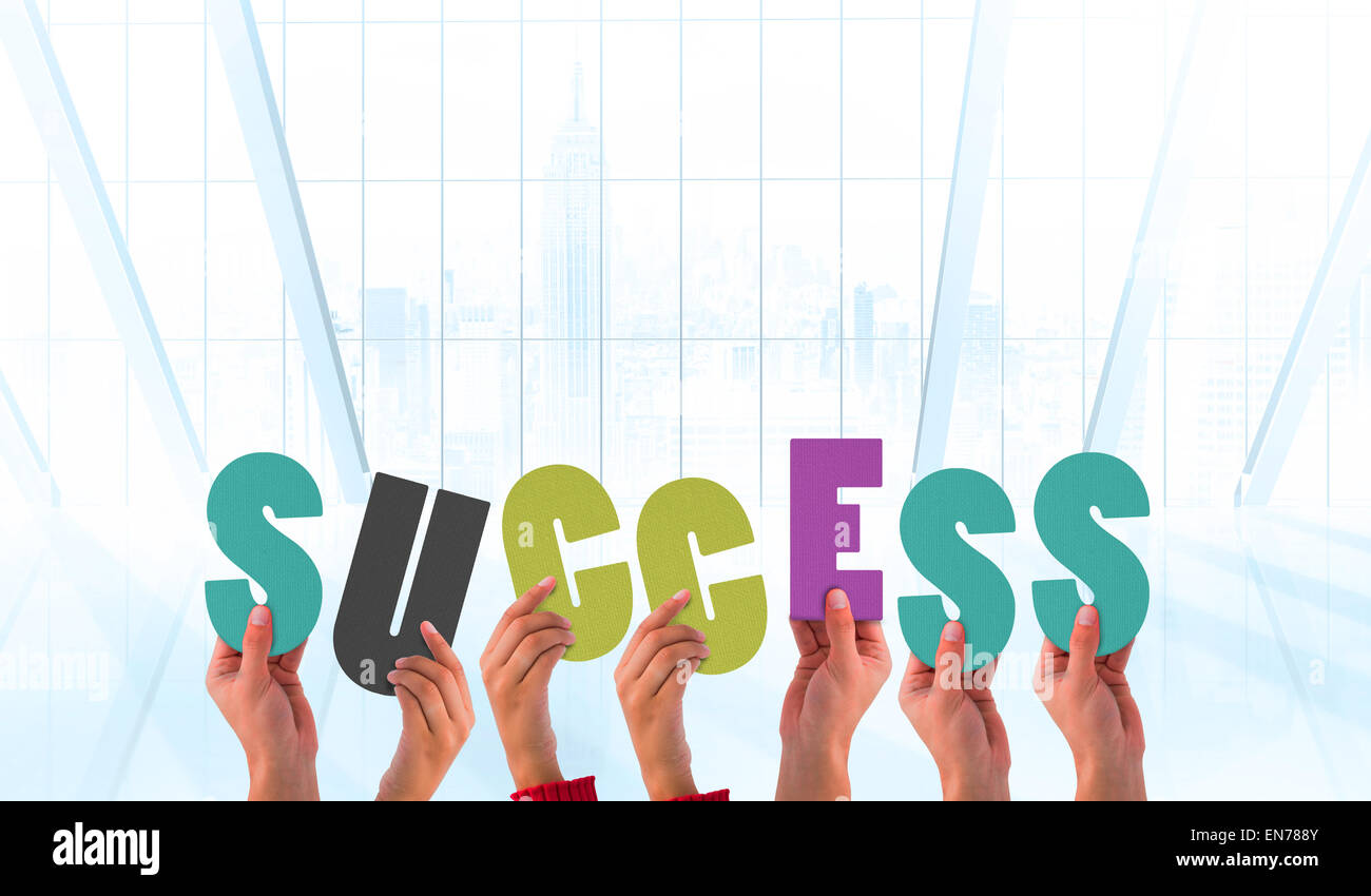 Hands success hi-res stock photography and images - Alamy