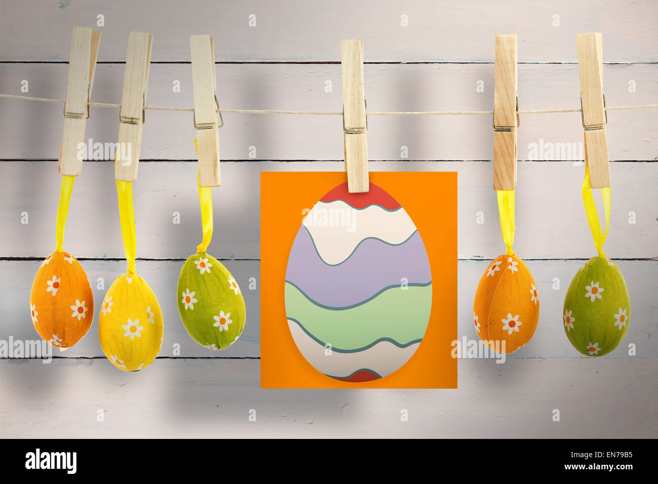 Composite image of easter egg Stock Photo - Alamy