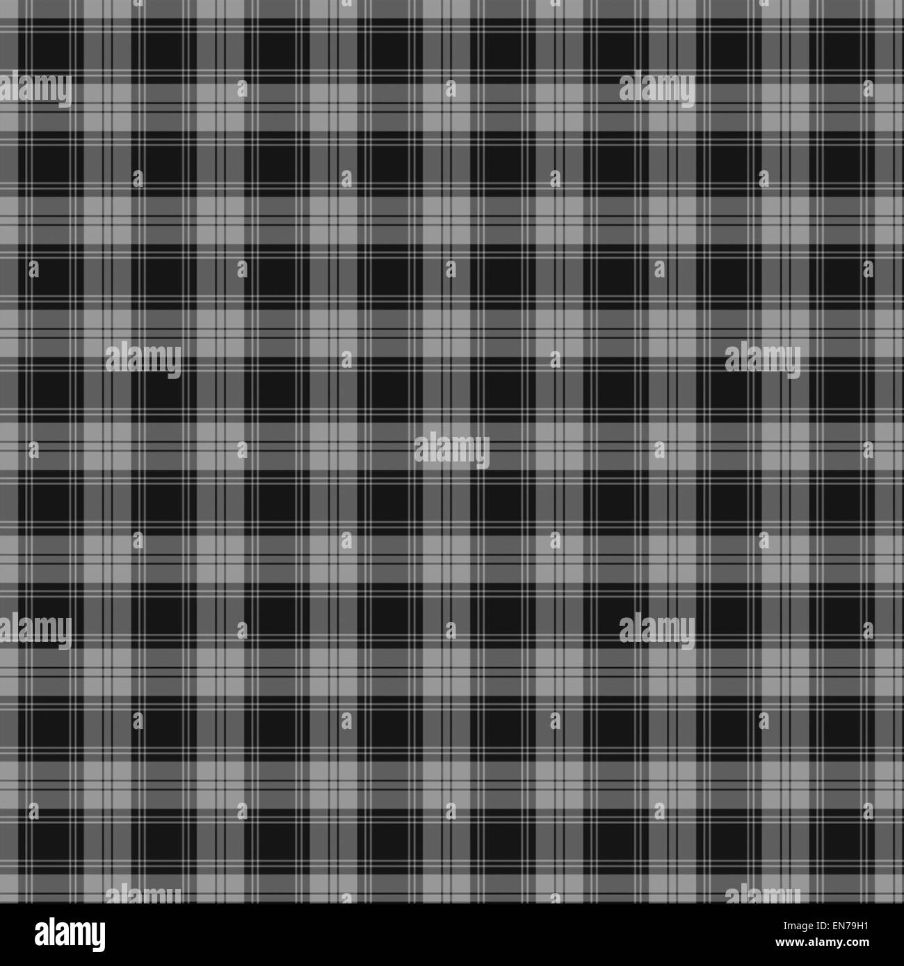 Tartan textile background pattern Black and White Stock Photos & Images ...
