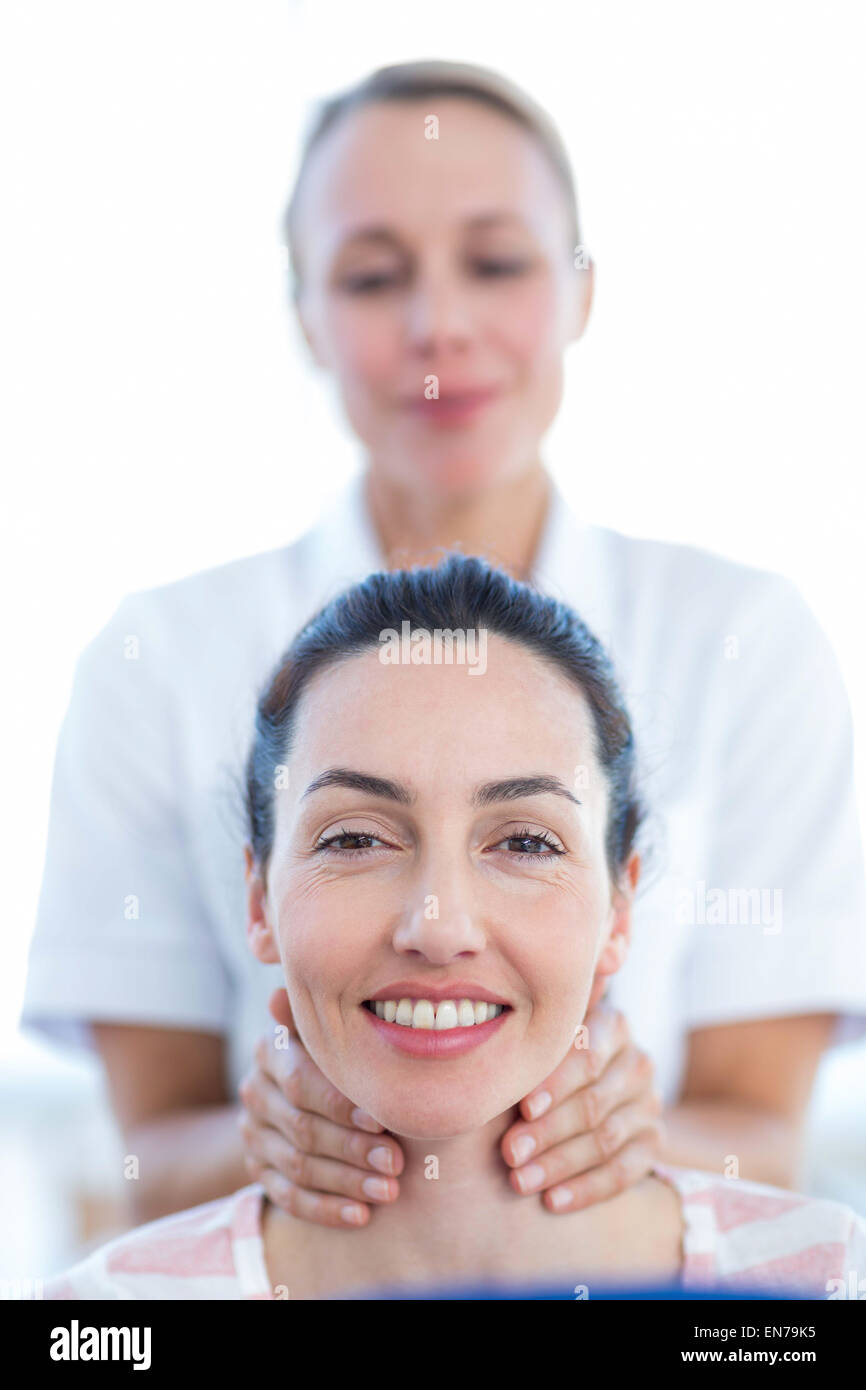 Neck massage hi-res stock photography and images - Alamy