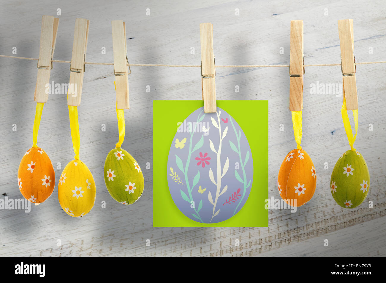 Composite image of easter egg Stock Photo - Alamy