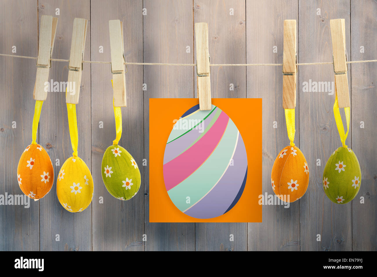 Composite image of easter egg Stock Photo - Alamy