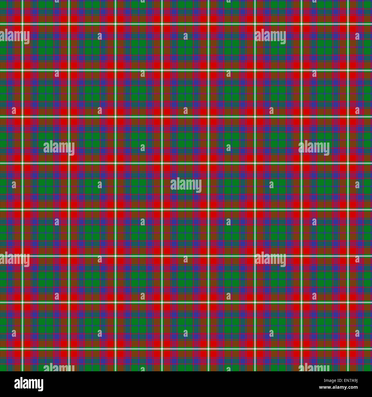 Seamless patterned tile clan tartan hi-res stock photography and images ...