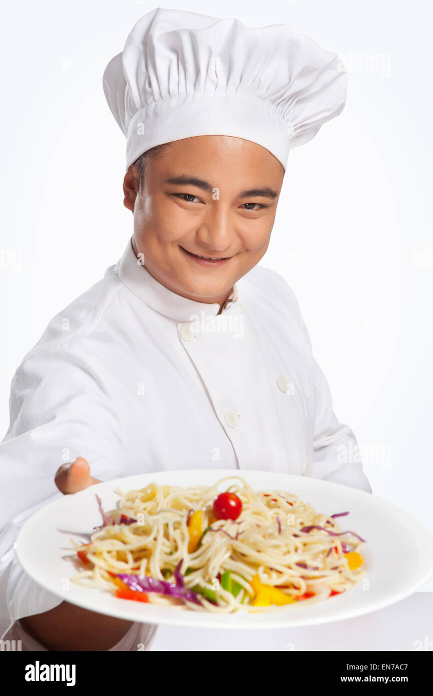 Chefs Cooking Noodles