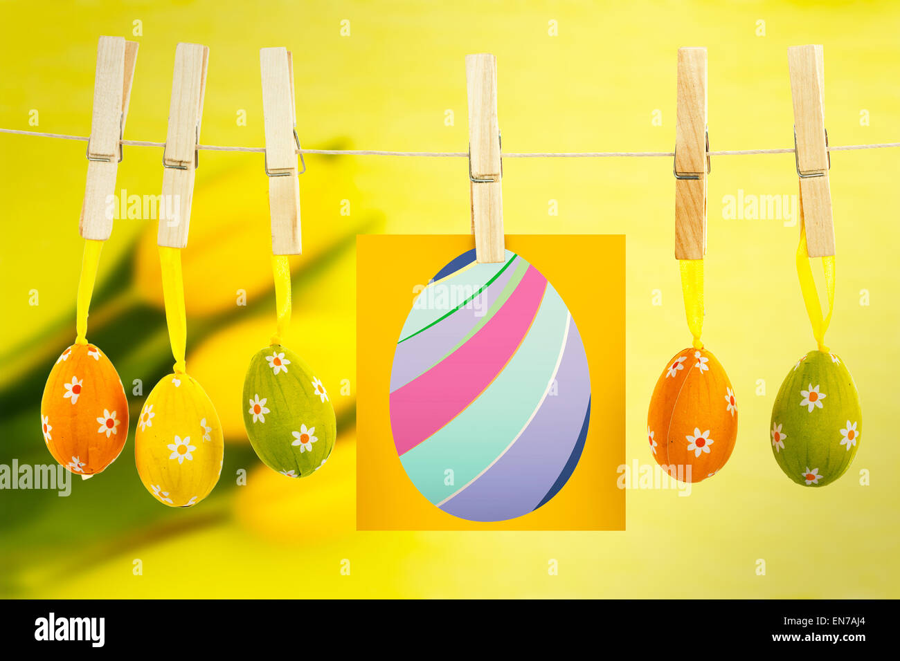Composite image of easter egg Stock Photo - Alamy