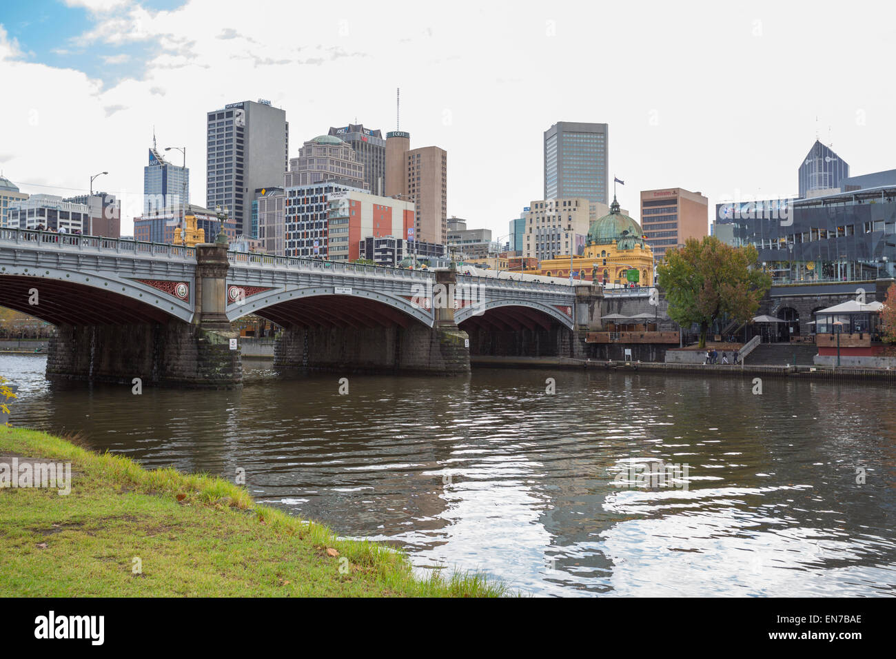 Princes Bridge, Downtown Melbourne, Victoria, Australia Stock Photo - Alamy