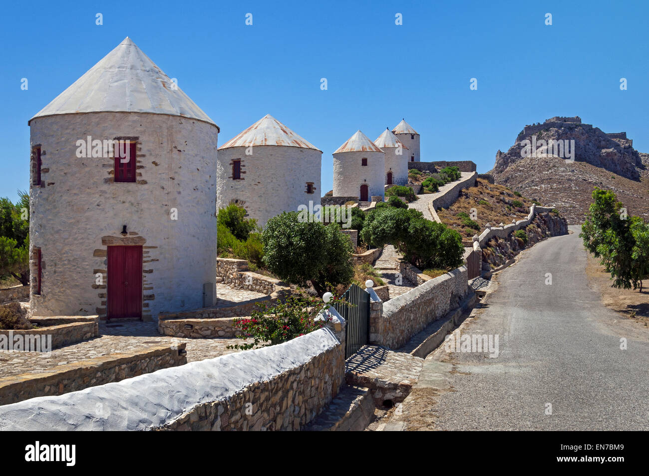 Pandeli castle leros hi-res stock photography and images - Alamy