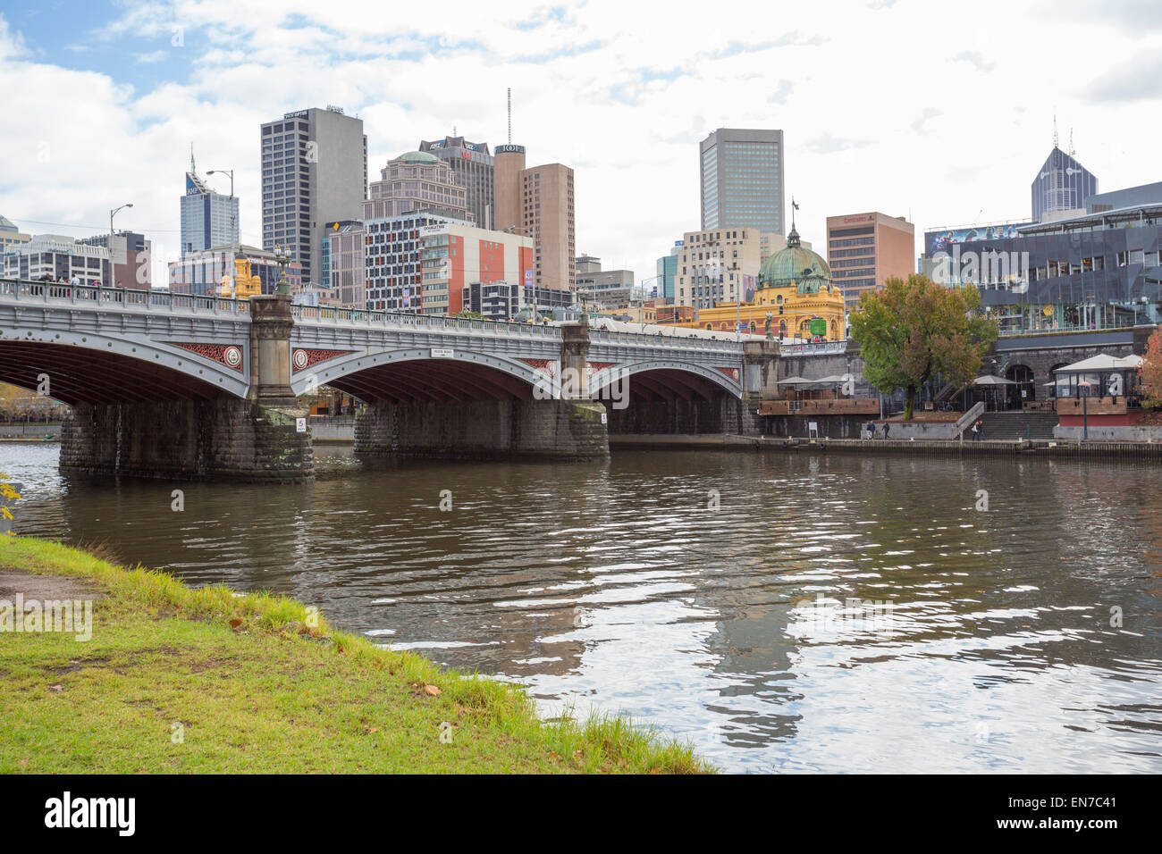 Princes Bridge, Downtown Melbourne, Victoria, Australia Stock Photo - Alamy