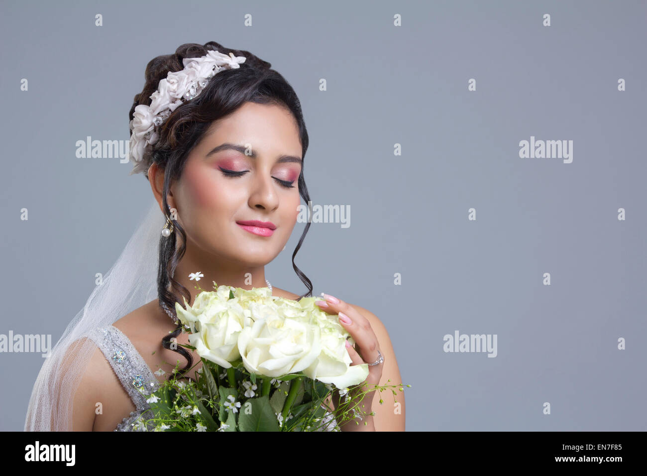 Portrait of a Bride Stock Photo - Alamy