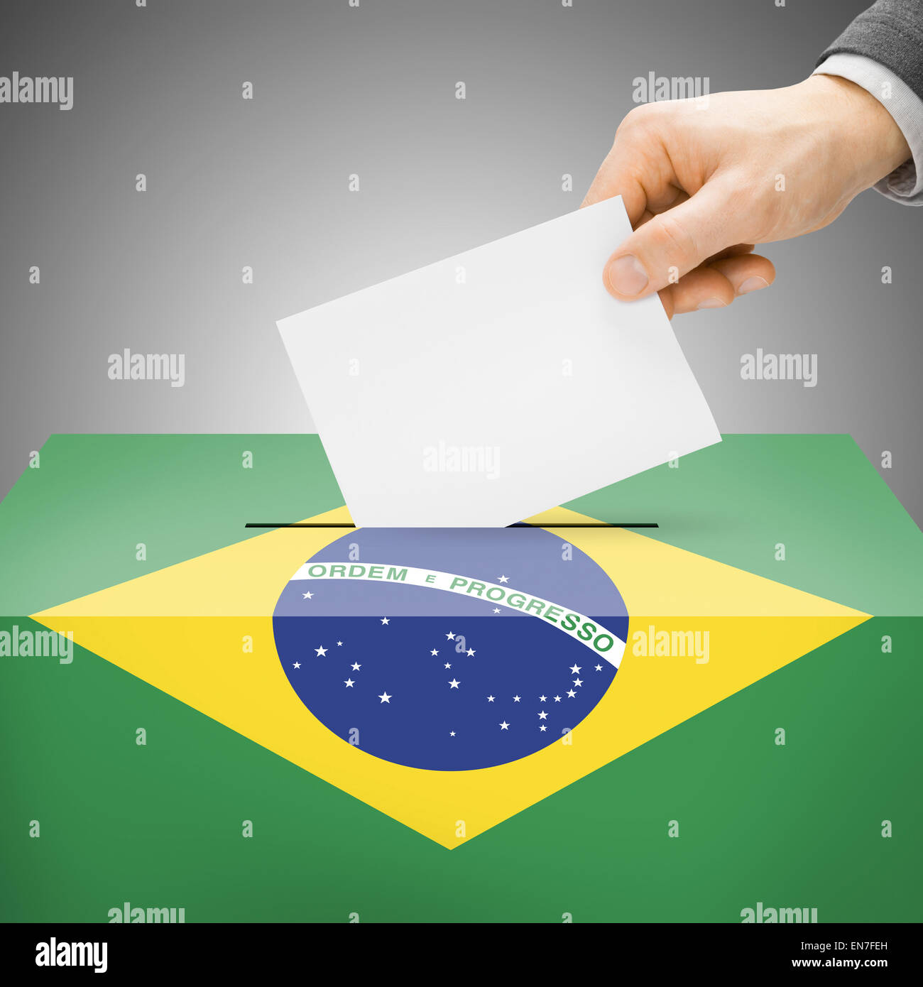 Ballot box brazil hi-res stock photography and images - Alamy