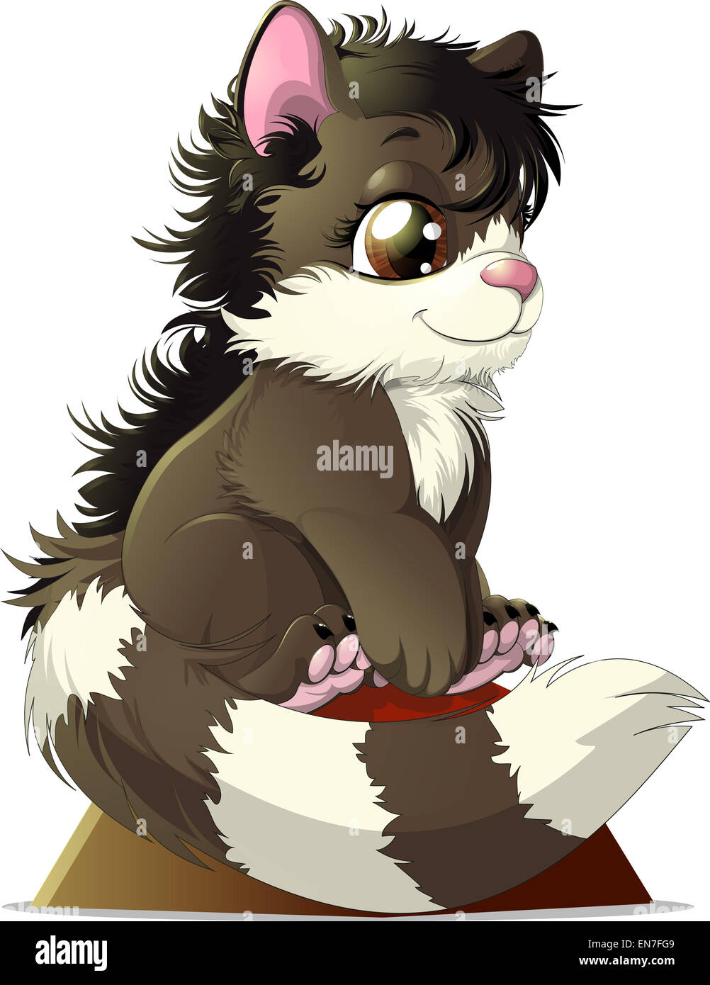 Cheerful kitten hi-res stock photography and images - Alamy