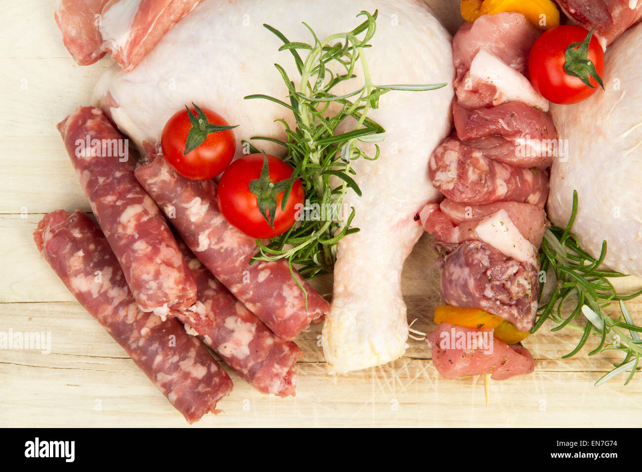 Meat different vegetables hi-res stock photography and images - Alamy