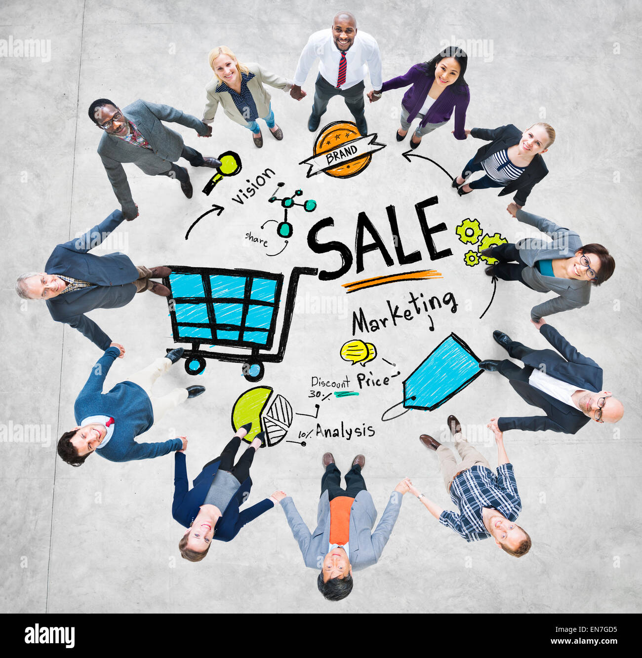 Team selling hi-res stock photography and images - Alamy