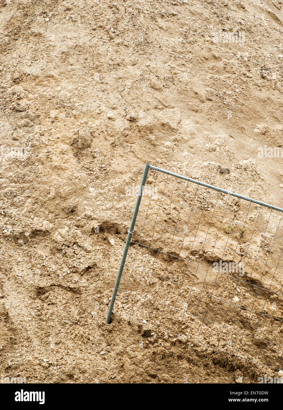 Heap of sand Stock Photo - Alamy