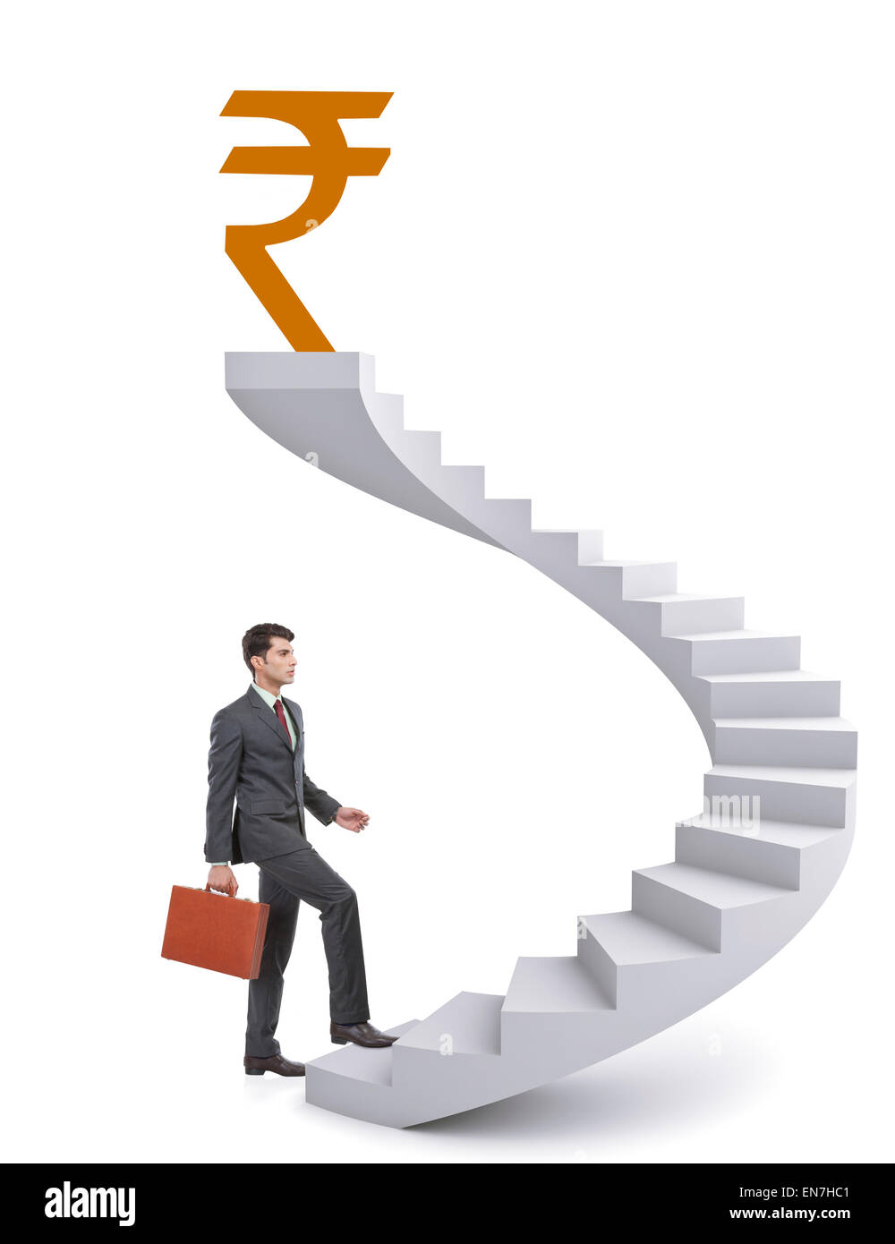 Executive Climbing Stairs High Resolution Stock Photography and Images ...