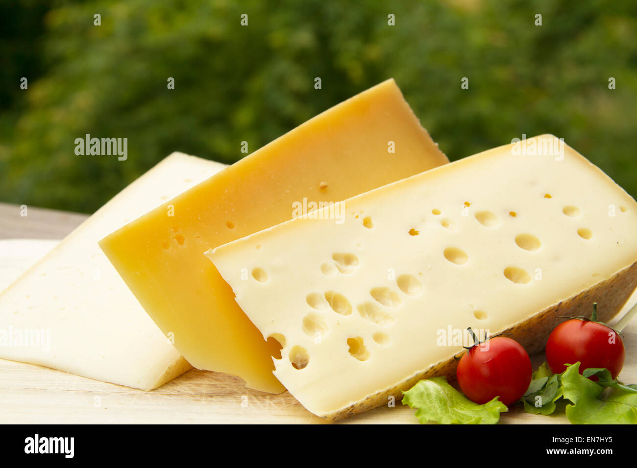 Photo of a different cheese Stock Photo - Alamy