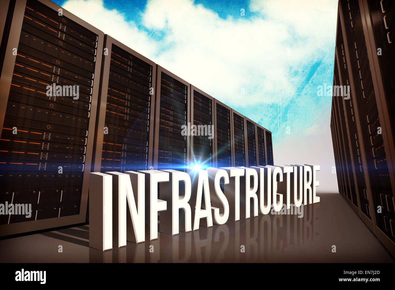Composite image of infrastructure Stock Photo - Alamy
