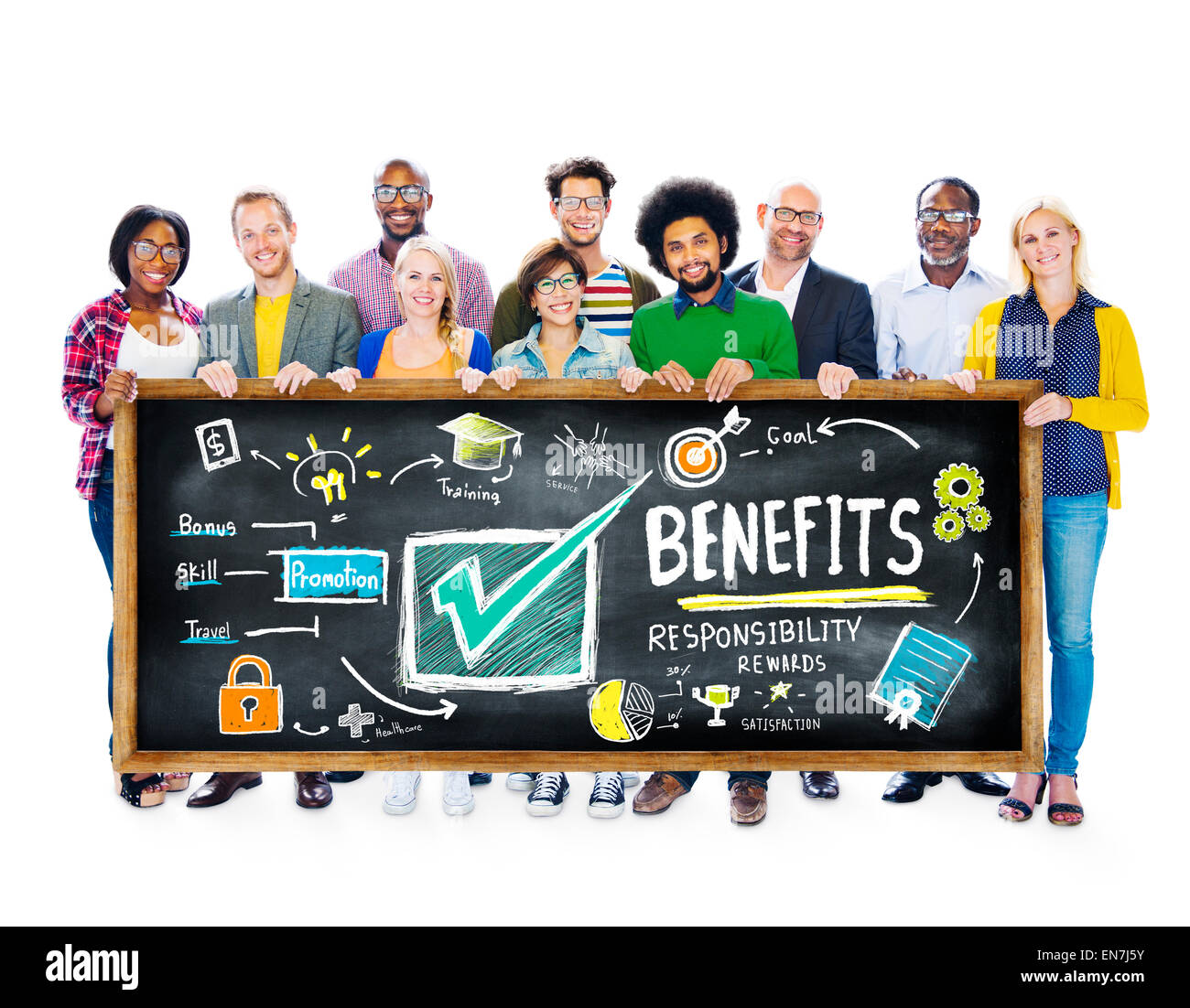 Benefits Gain Profit Income Earning Students Learning Concept Stock ...