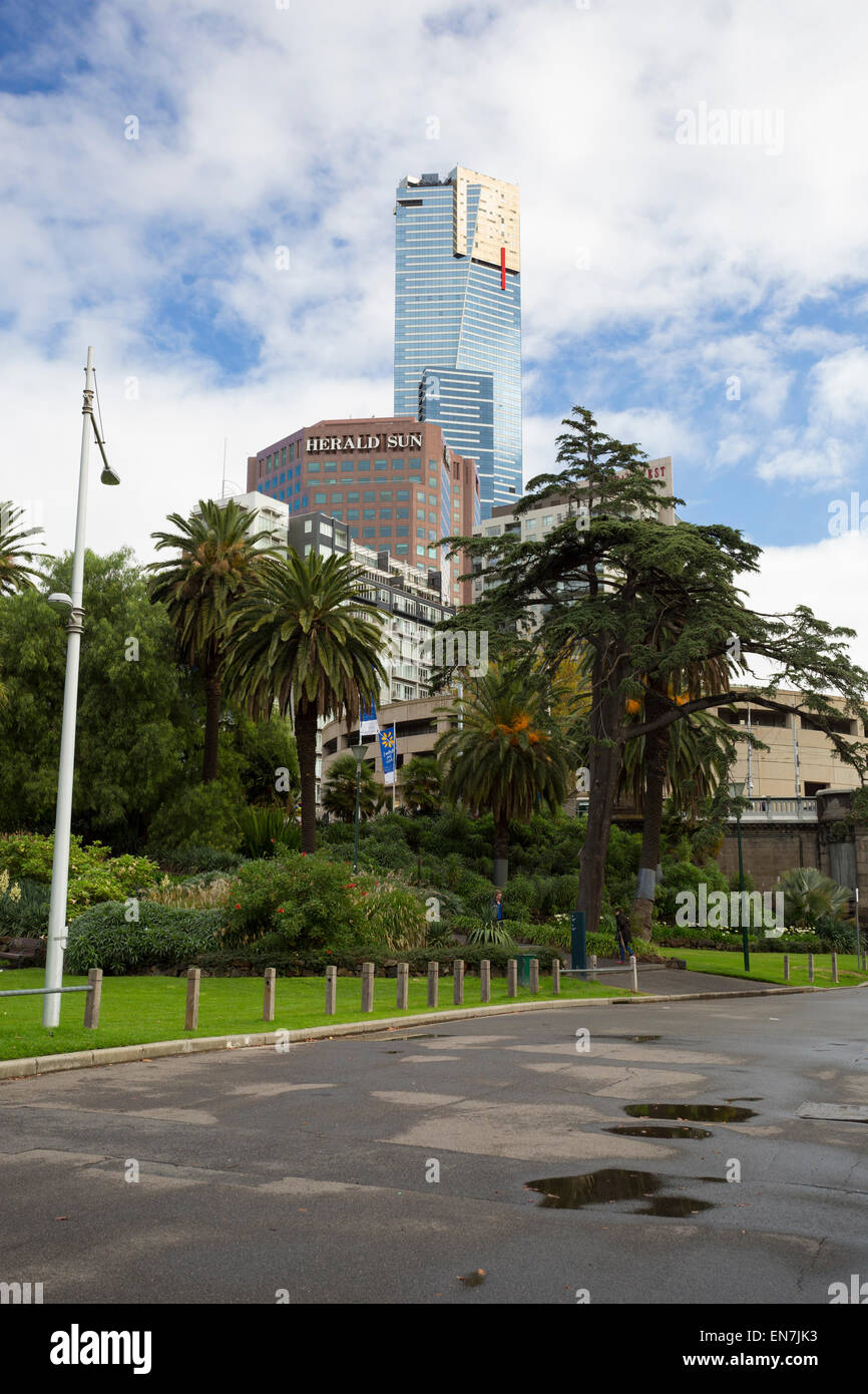 Eureka Tower, Downtown Melbourne, Victoria, Australia Stock Photo - Alamy