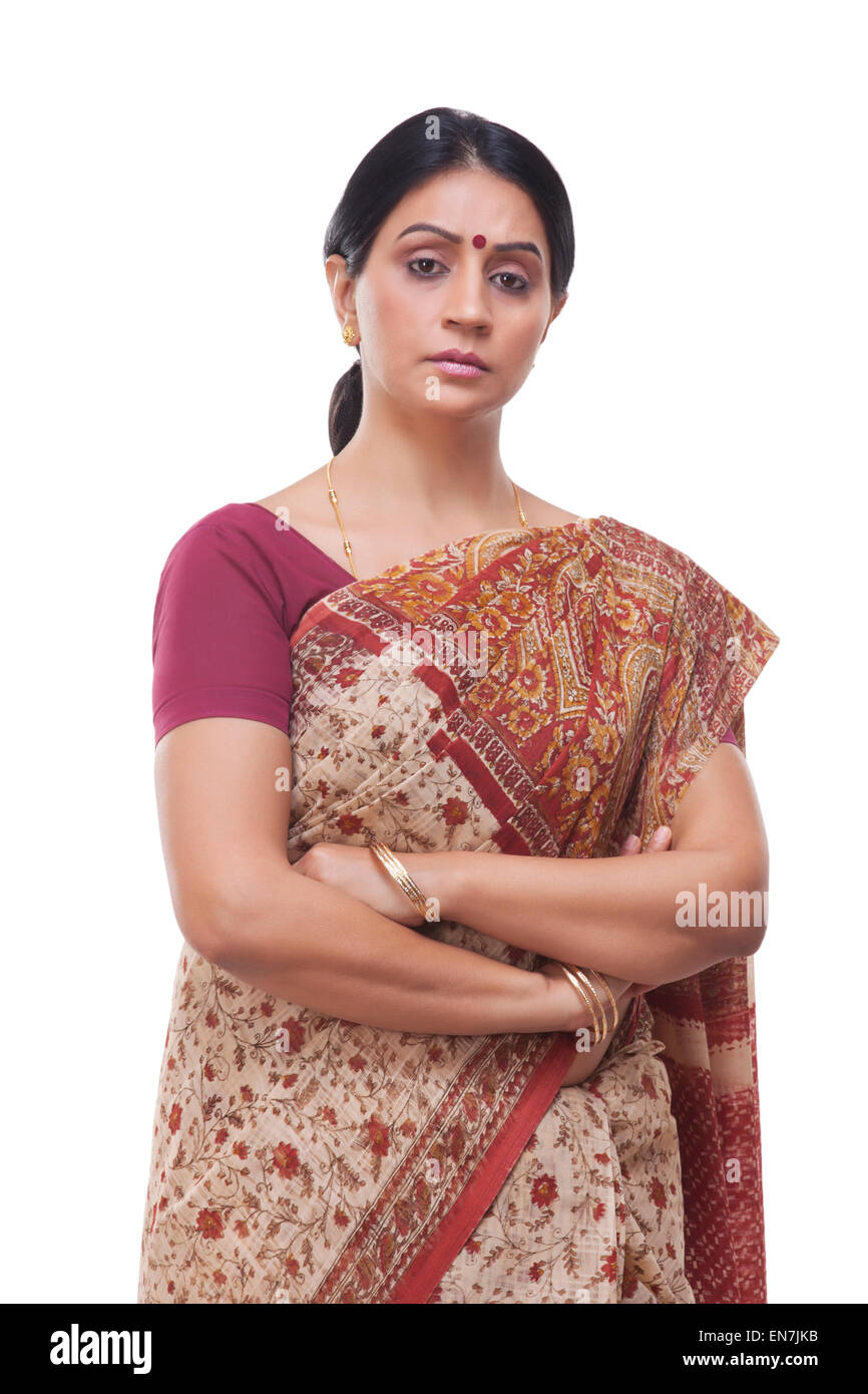 Stern woman arms crossed hi-res stock photography and images - Alamy