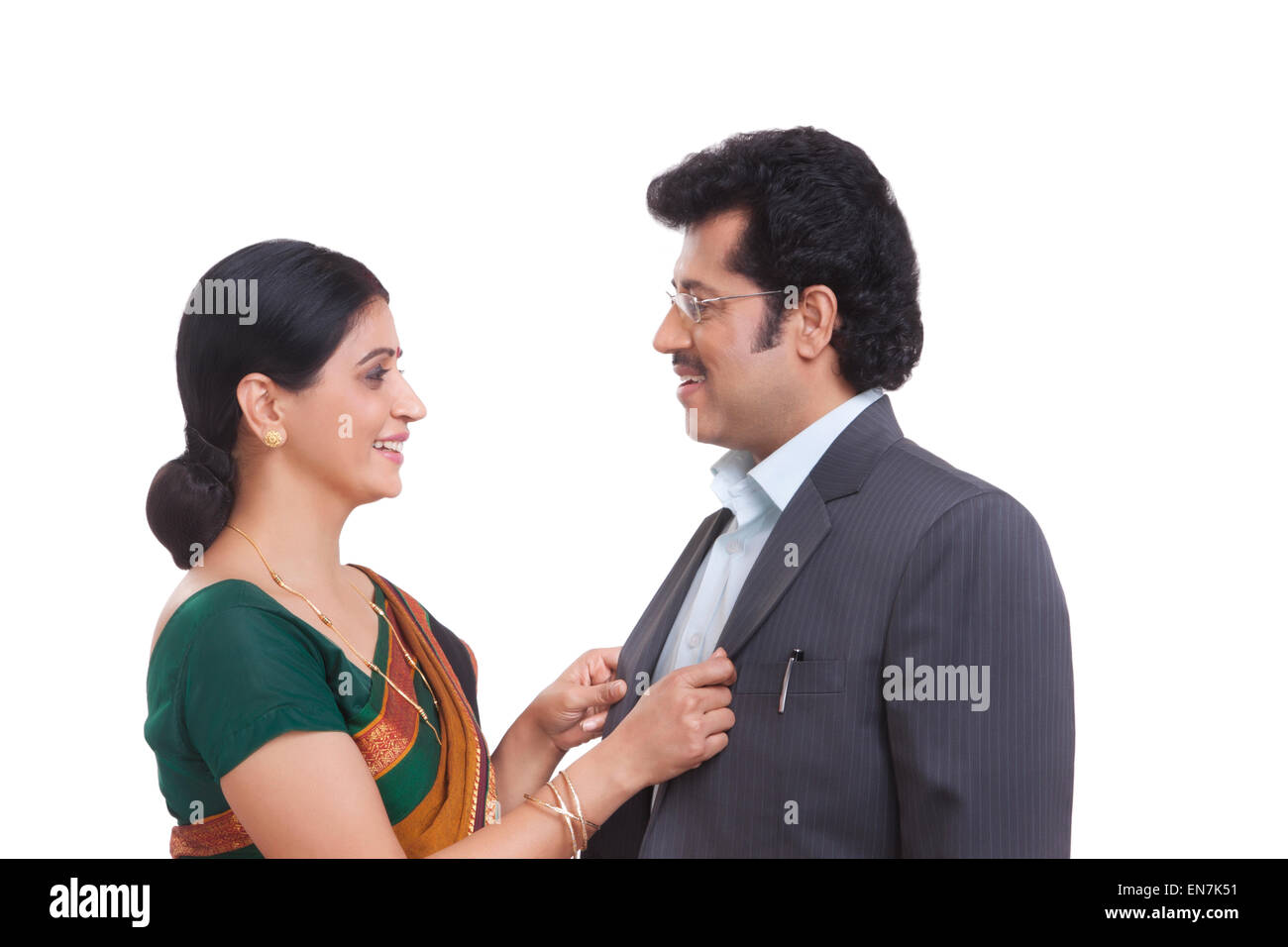 Portrait of a man and woman Stock Photo - Alamy