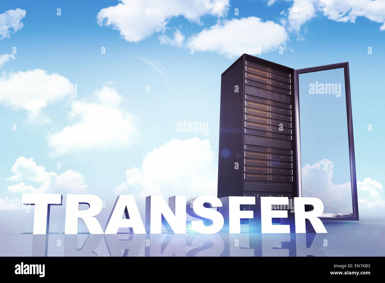 Composite image of transfer Stock Photo - Alamy