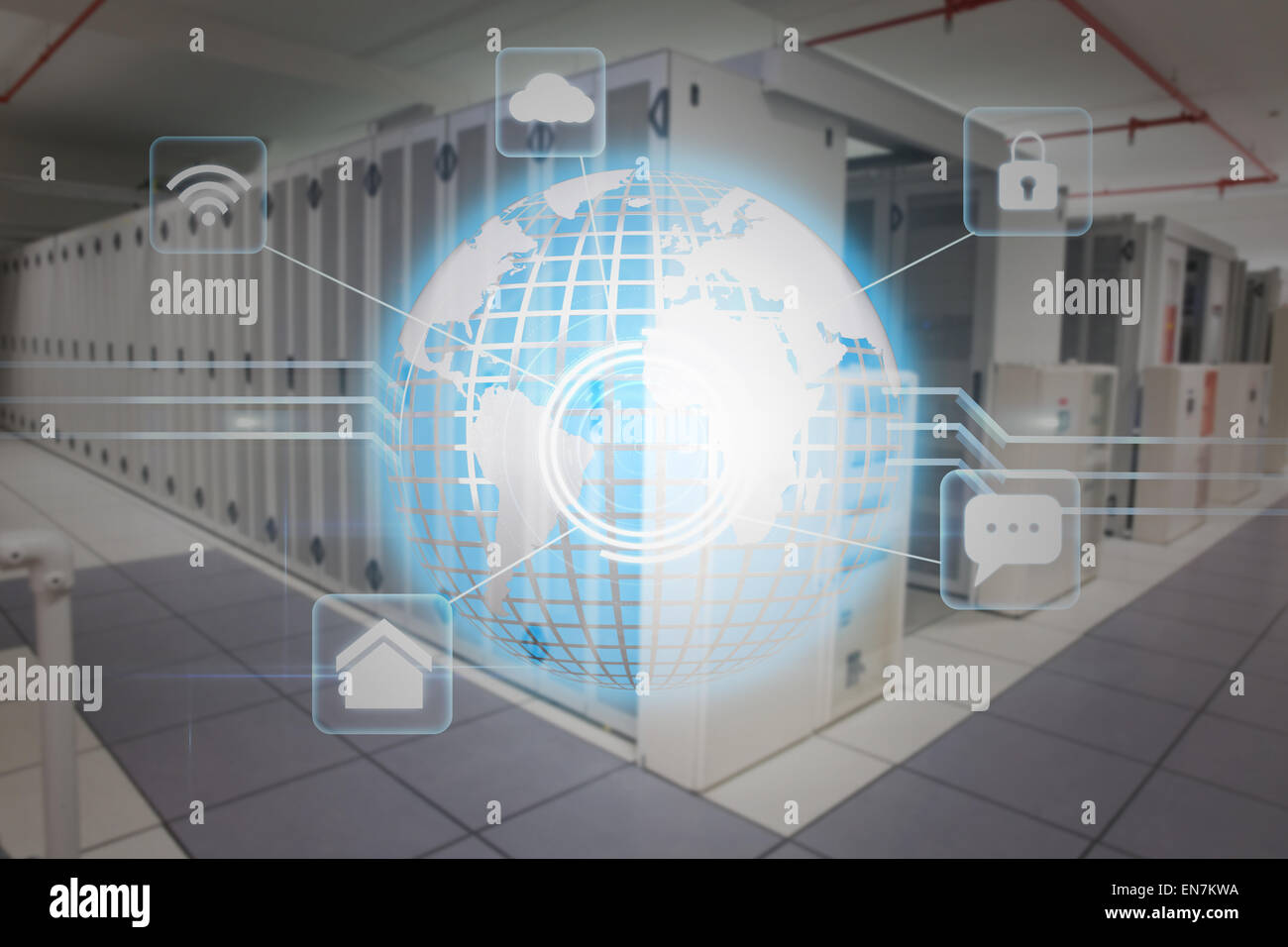 Composite image of silver earth Stock Photo - Alamy