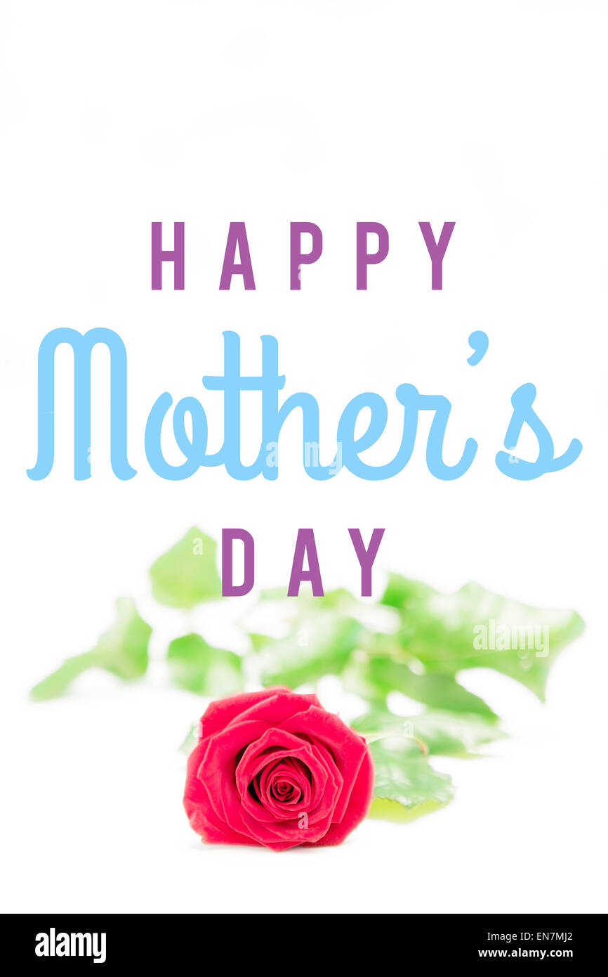 Composite image of red rose lying on a surface Stock Photo - Alamy