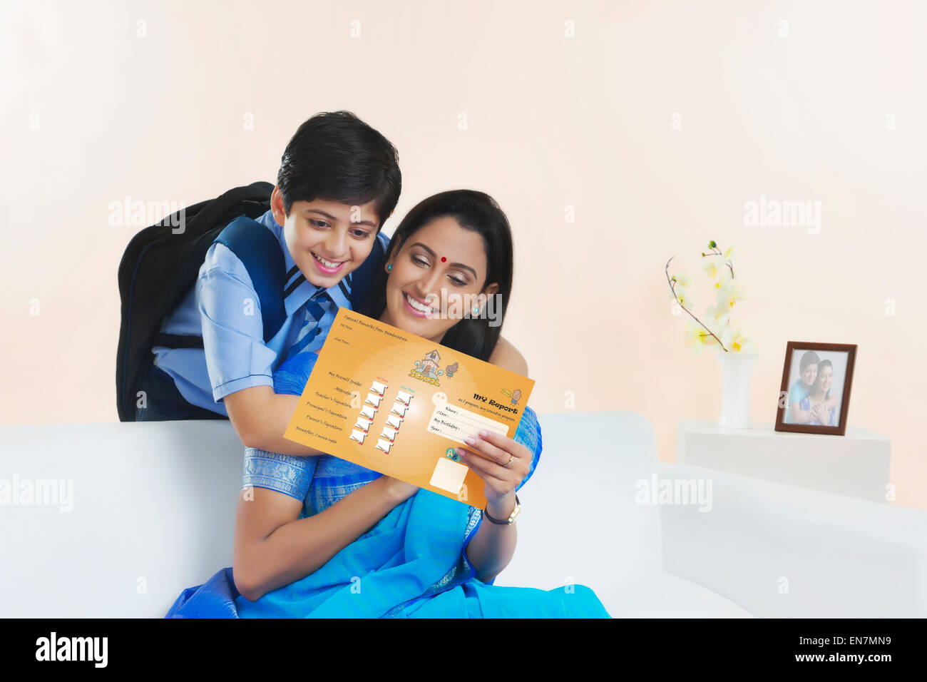 School report card child hi-res stock photography and images - Alamy