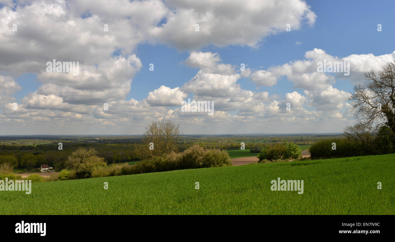 View from the hogs back hi-res stock photography and images - Alamy