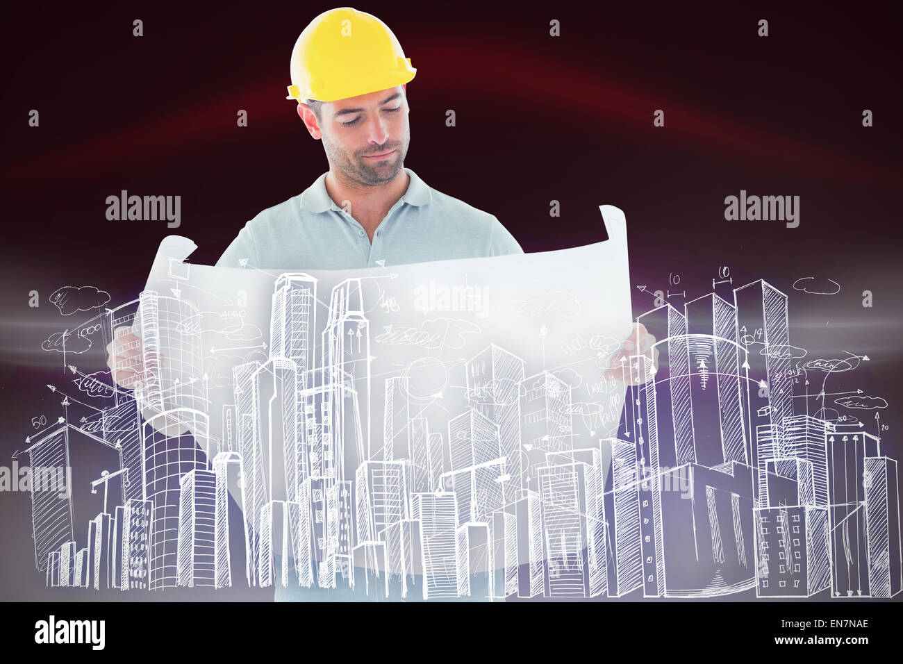 Skyscraper architect plan hi-res stock photography and images - Alamy