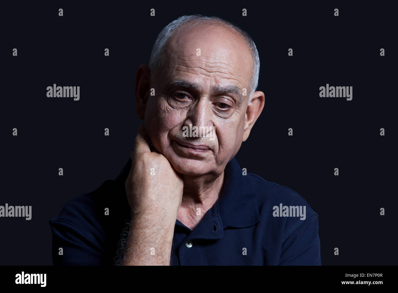 Portrait of old man Stock Photo - Alamy