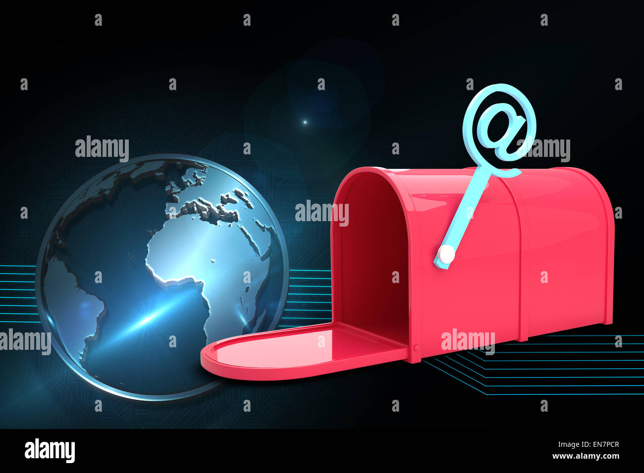 International post box hi-res stock photography and images - Alamy