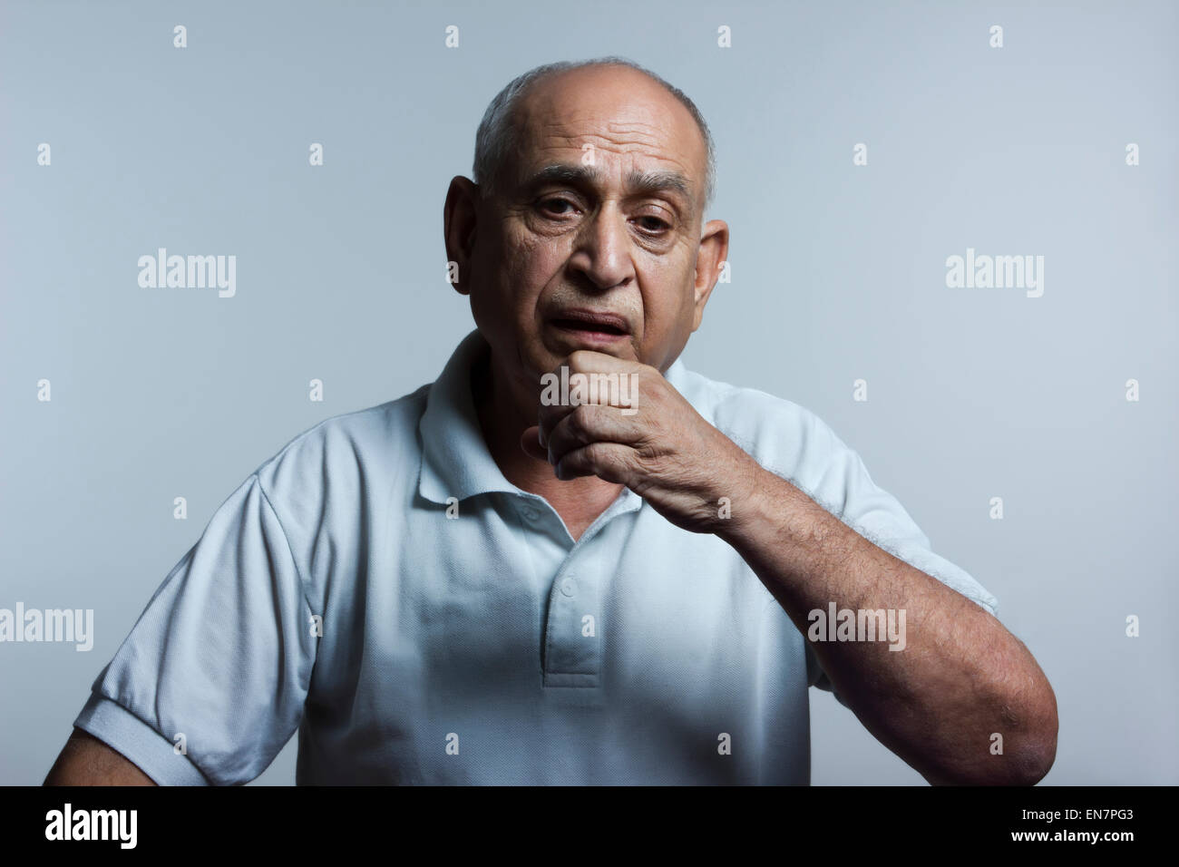 Portrait of old man Stock Photo - Alamy