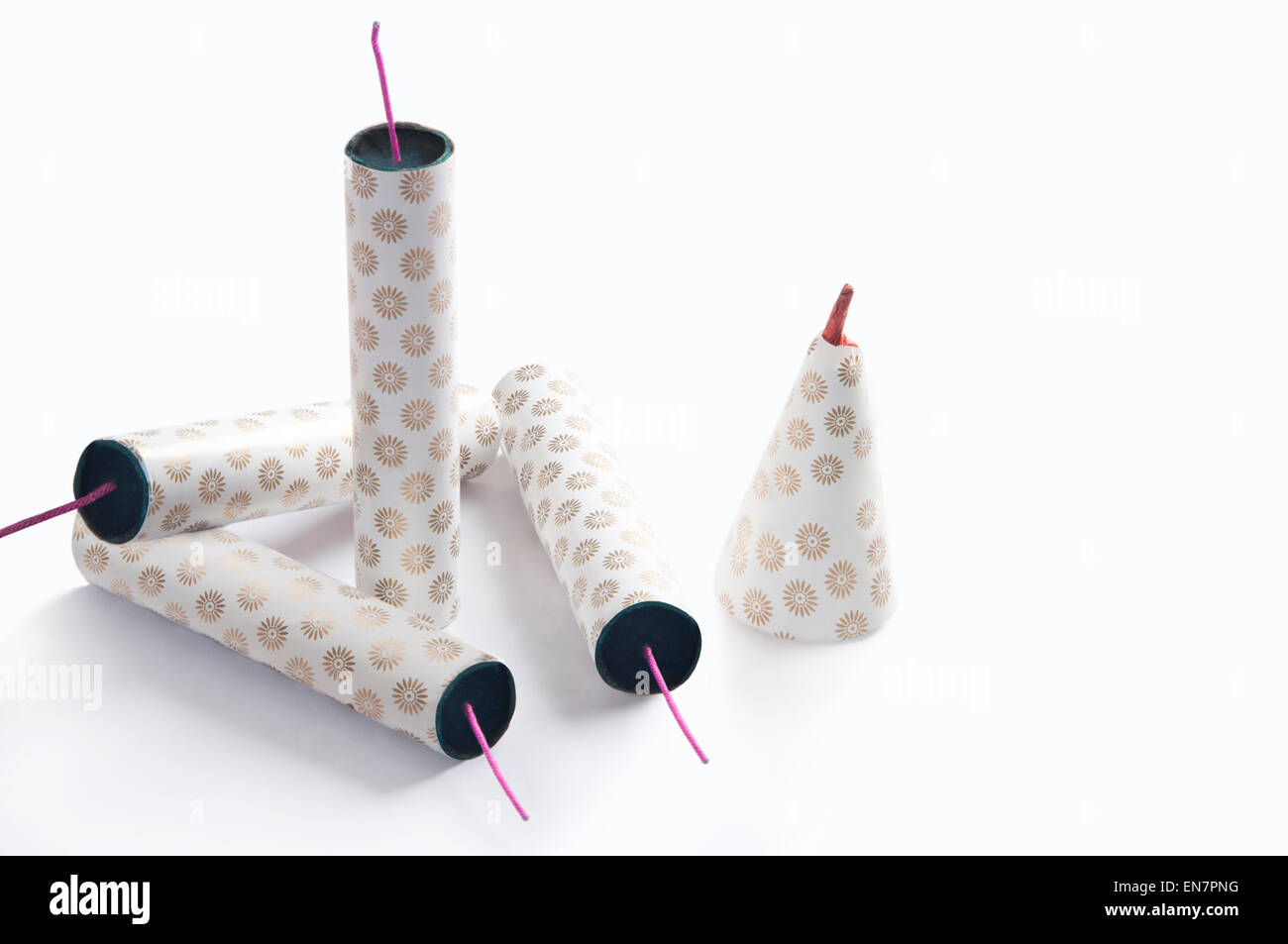 Long strip of firecrackers Stock Photo - Alamy