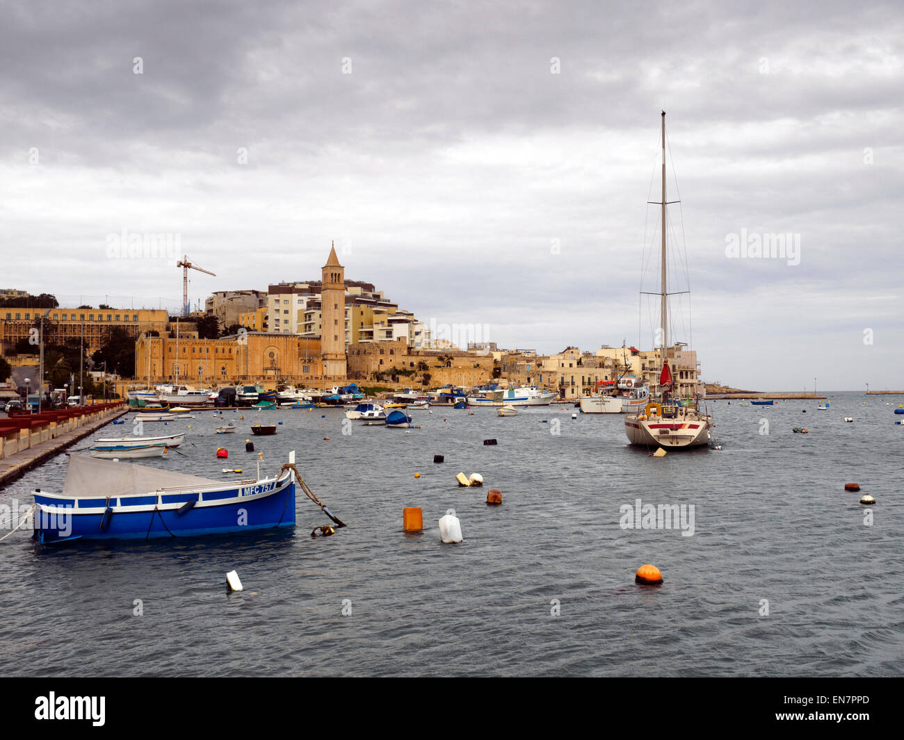 Marsaskala harbour hi-res stock photography and images - Alamy