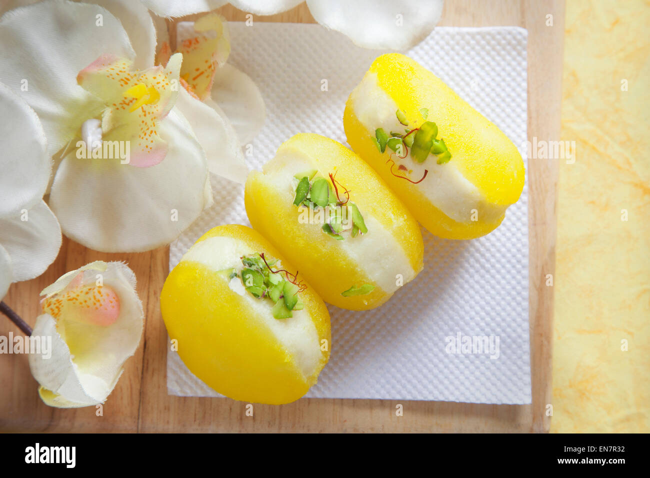 Close-up of bengali sweets Stock Photo - Alamy