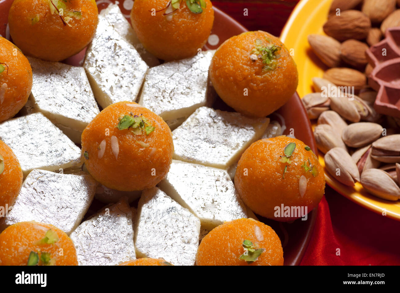 Thali sweets hi-res stock photography and images - Alamy
